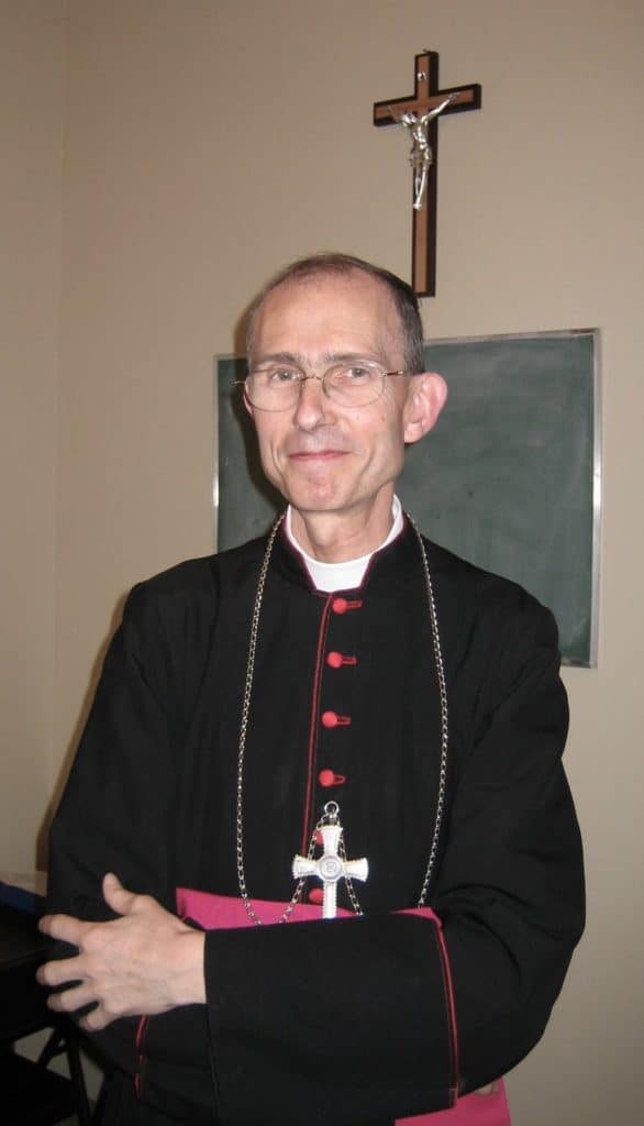 An interview with Bishop Bernard Tissier de Mallerais - True Restoration